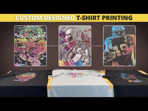 How to Create a Digital Shirt Print | DigitalHeat FX System