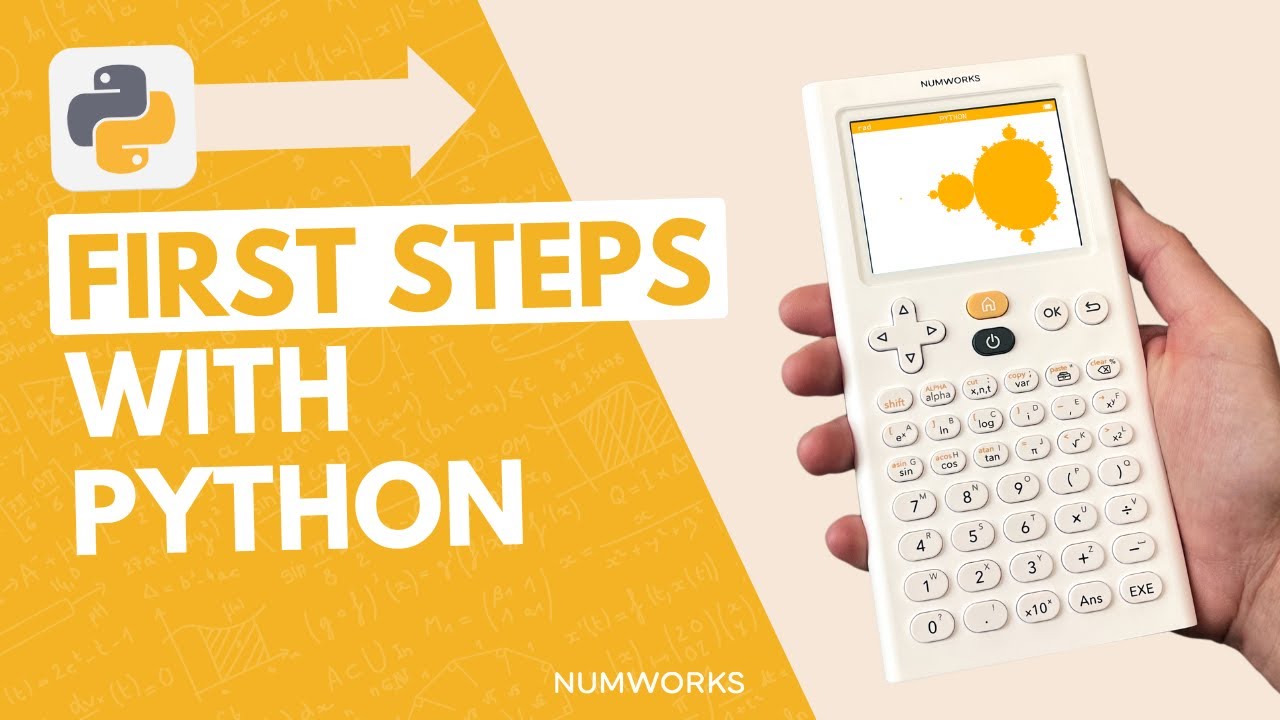First Steps with Python on the NumWorks Graphing Calculator