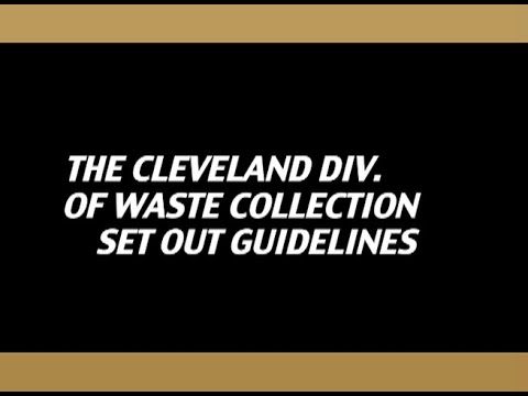 Bottom Line Up Front: Waste Collection Set Out Guidelines