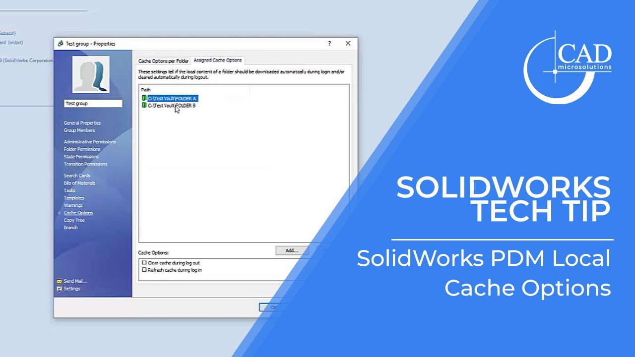 Tech Tip Tuesday: How to setup PDM Local Cache Options