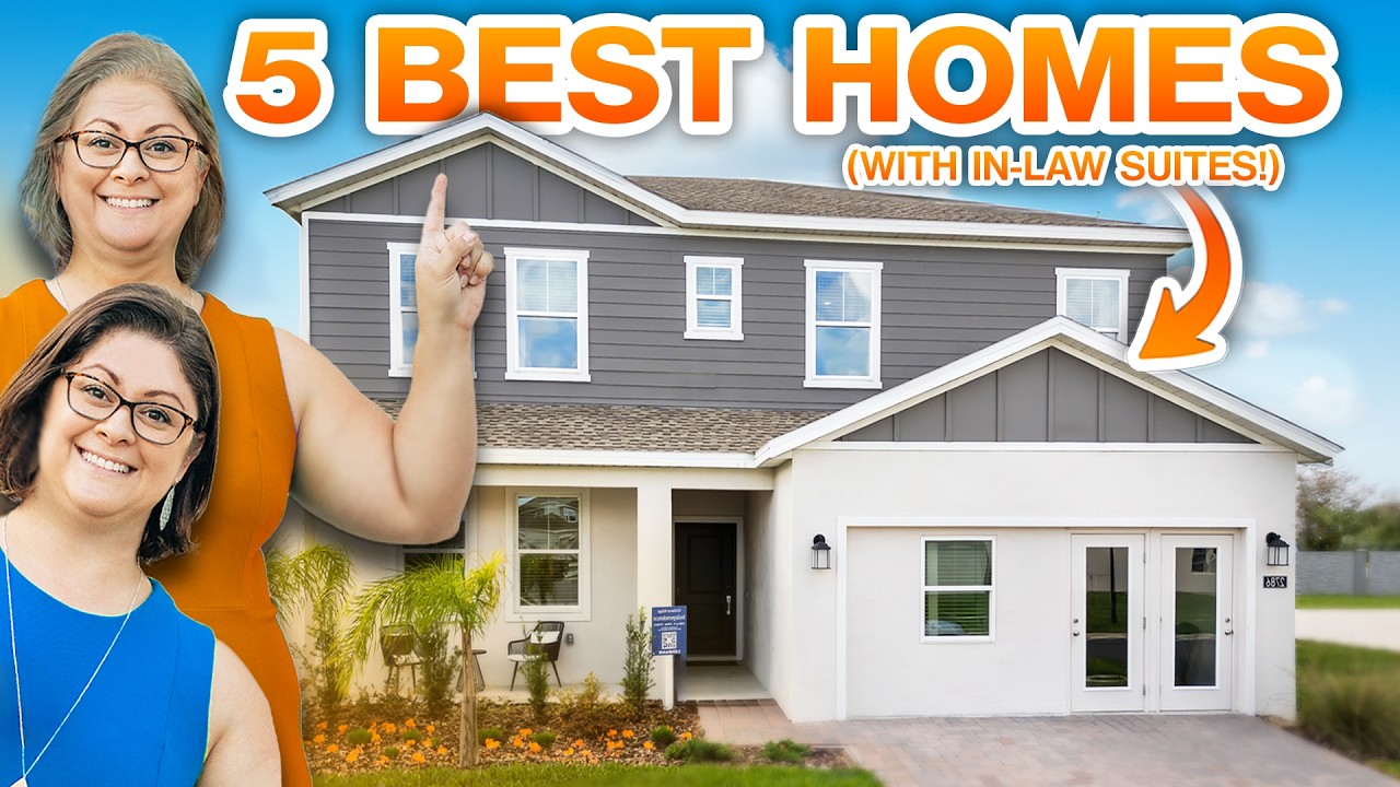 5 BEST Multi-Generational Homes AMAZING In-Law Suites