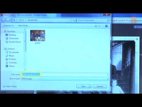 Just Show Me: How to download a picture in Windows 7