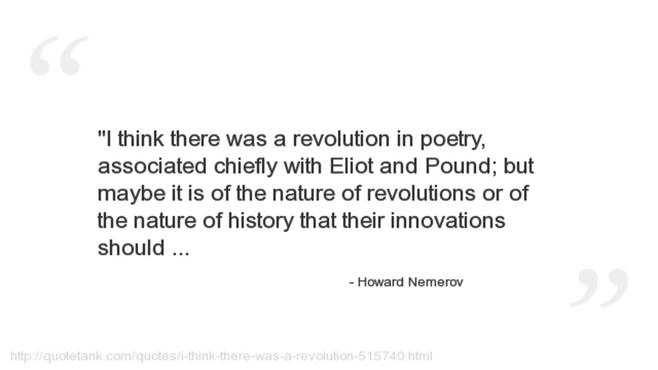 Howard Nemerov Quotes