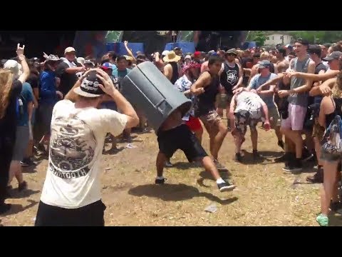 Top 11 Crazy and Weird Mosh Pit Moments | Ultimate Guitar