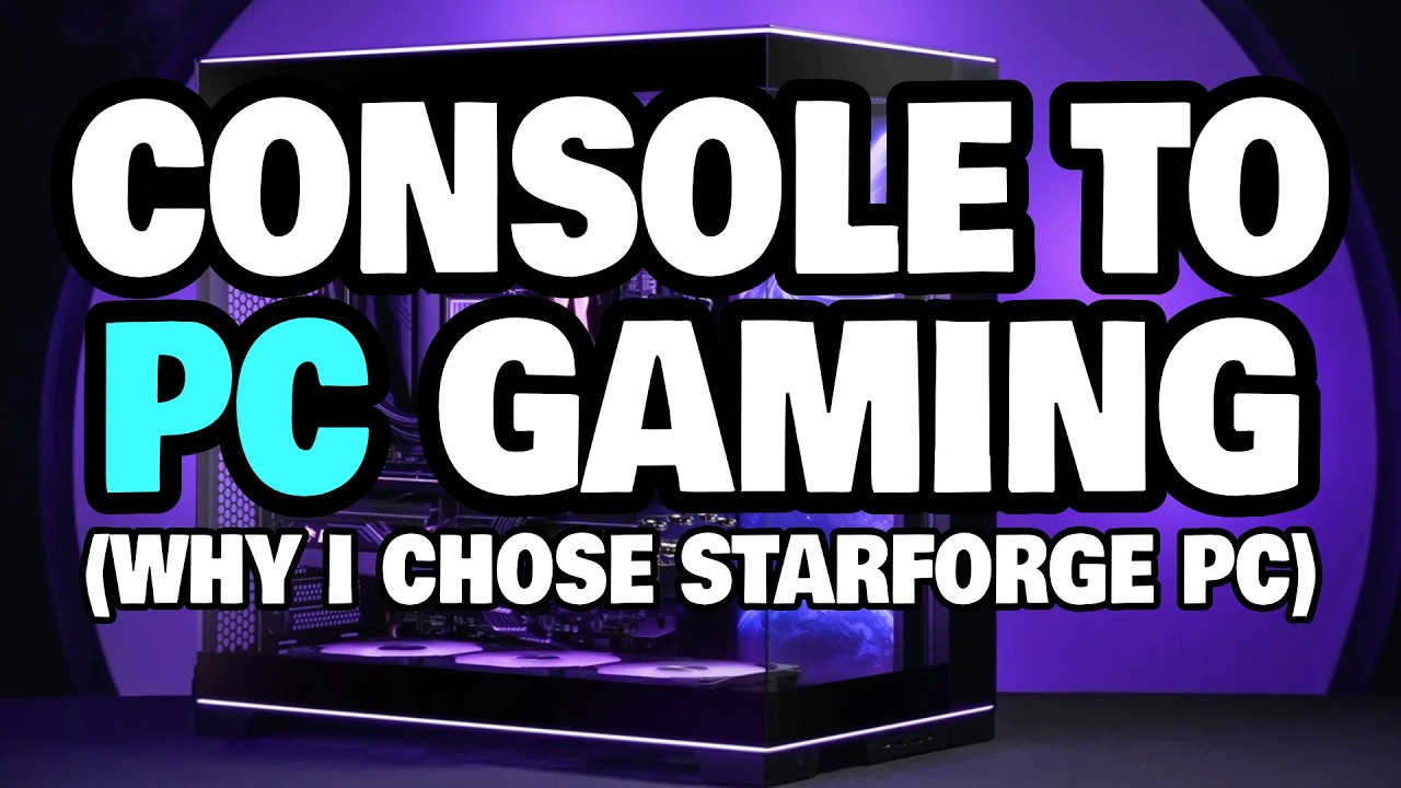 How I Became a PC Gamer + Why I Chose STARFORGE PC #pcgaming #starforge #starforgepcs #rtx5080