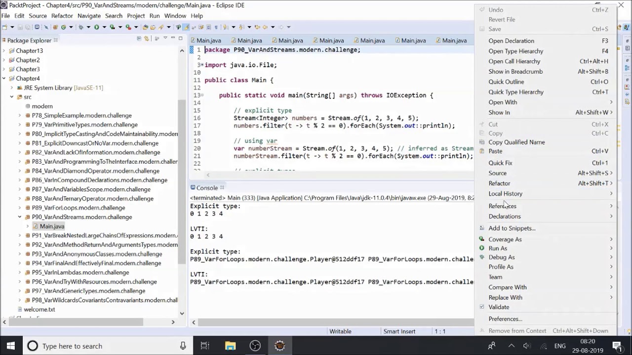 Java Coding Problems | 4. Type Inference