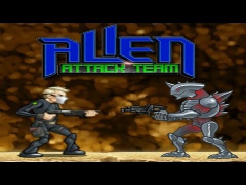 Kill the aliens in Alien Attack Team | Play Arcade Games