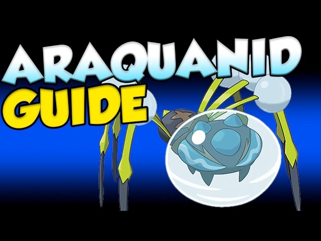 Araquanid Pokémon: How to catch, Stats, Moves, Strength, Weakness ...