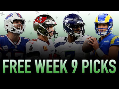 Free NFL Picks and Predictions (Week 9) | NFL Free Picks Today | THE LINES #233