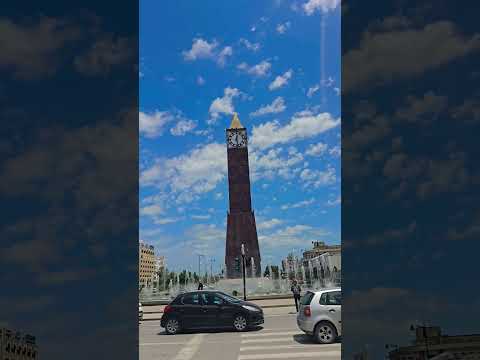 The sunny weather of Tunisia | Tunis Clock Tower, Tunis Centre