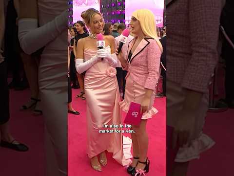 Dating advice from Margot Robbie 💕 | Barbie Premiere