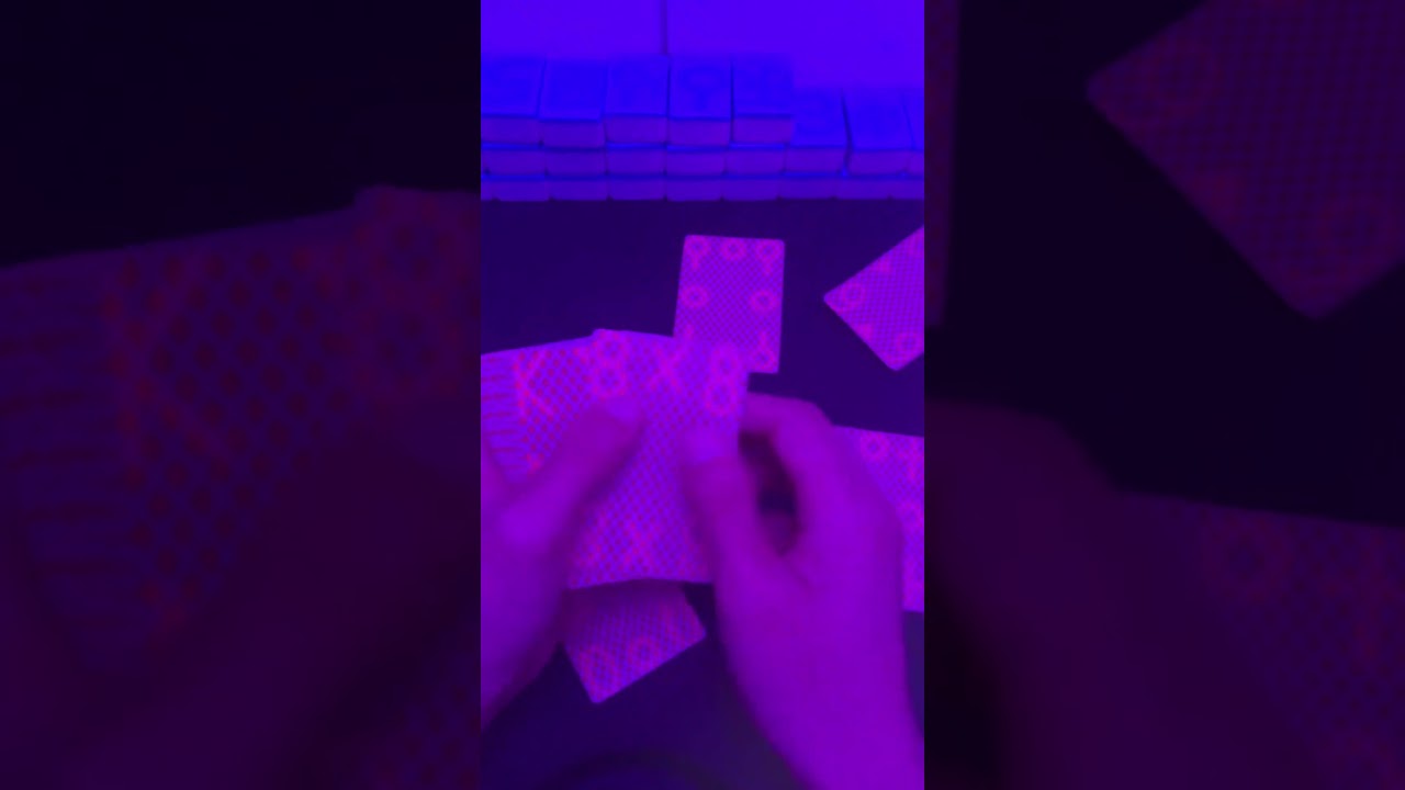 Unboxing IR Contact Lenses - can see marked cards