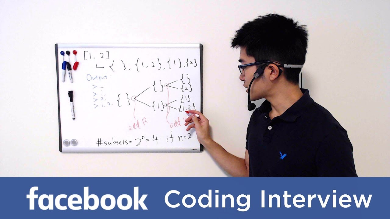 Facebook Coding Interview Question and Answer #1: All Subsets of a Set