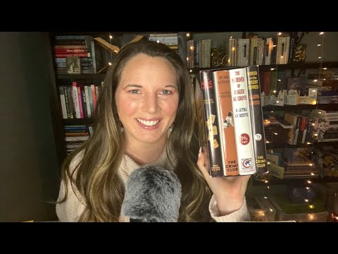 ASMR My Entire Agatha Christie Collection Part 2 | Requested