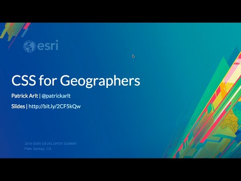 CSS for Geographers