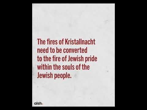 A Lesson from Kristallnacht 🗣️