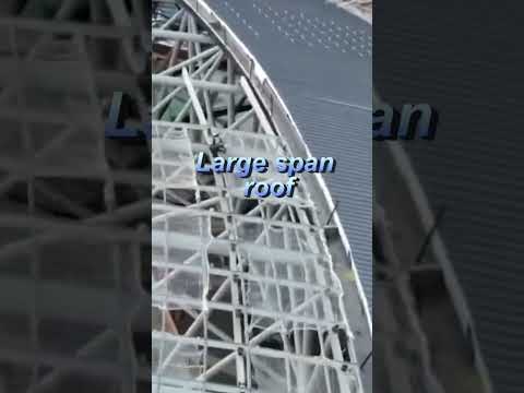 stadium roof #steel #structure #truss