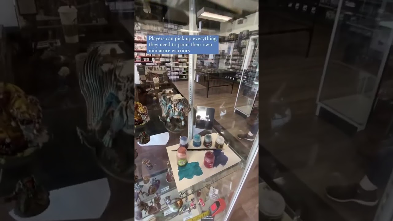 What Does it Look Inside Grapevine's Warhammer Store?