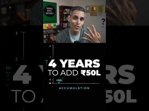 50 LAKHS?! The power of COMPOUNDING | Ankur Warikoo #shorts