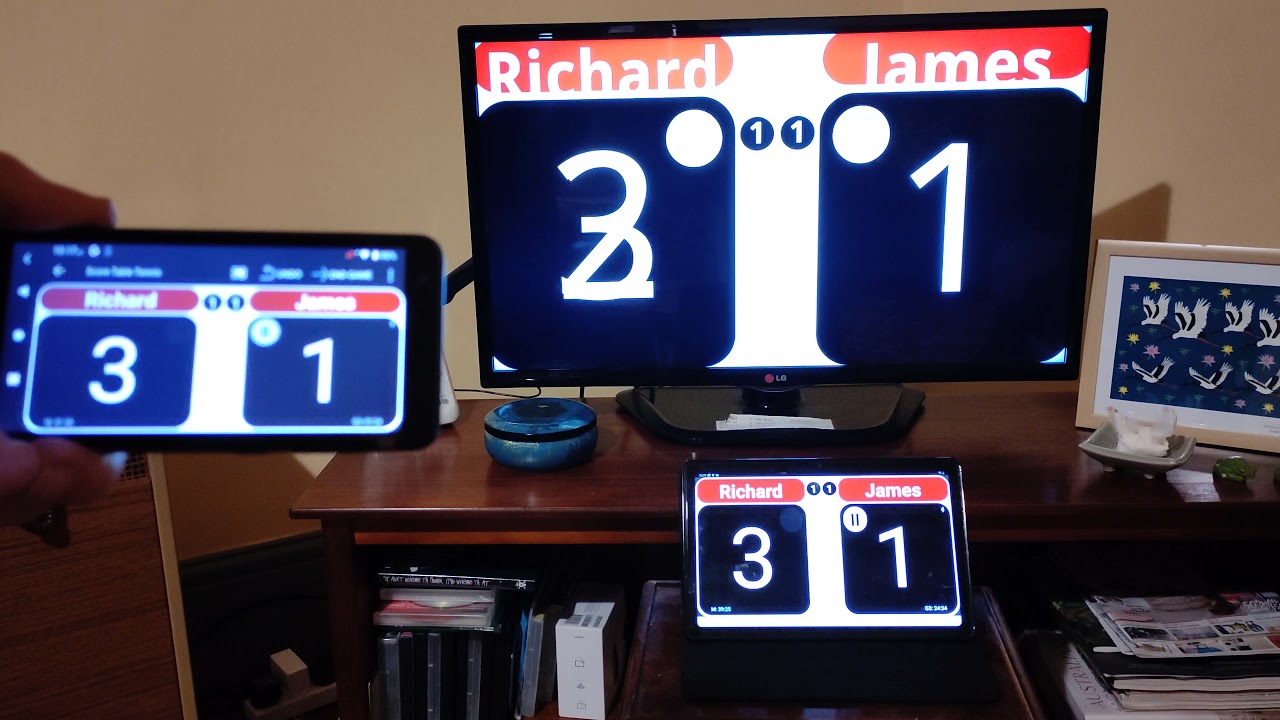 Table Tennis Scoring App Demo