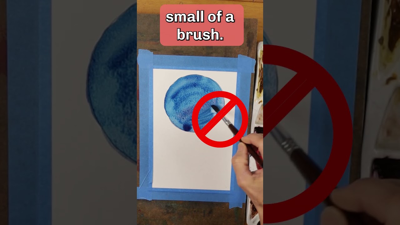 Don't Make This Mistake In Watercolor