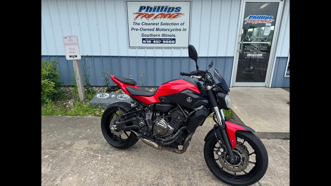 Used 2017 Yamaha FZ07 For Sale in Carbondale, IL - 5036969818 - Cycle ...