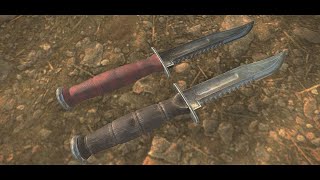 FNV Arsenal Weapons Overhaul - Combat Knife at Fallout New Vegas - mods ...