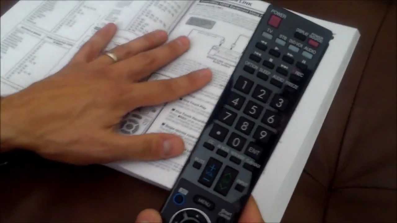 HOW TO PROGRAM SHARP TV REMOTE