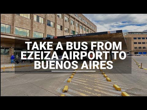 Getting from Ezeiza airport (EZE) to Buenos Aires city by bus