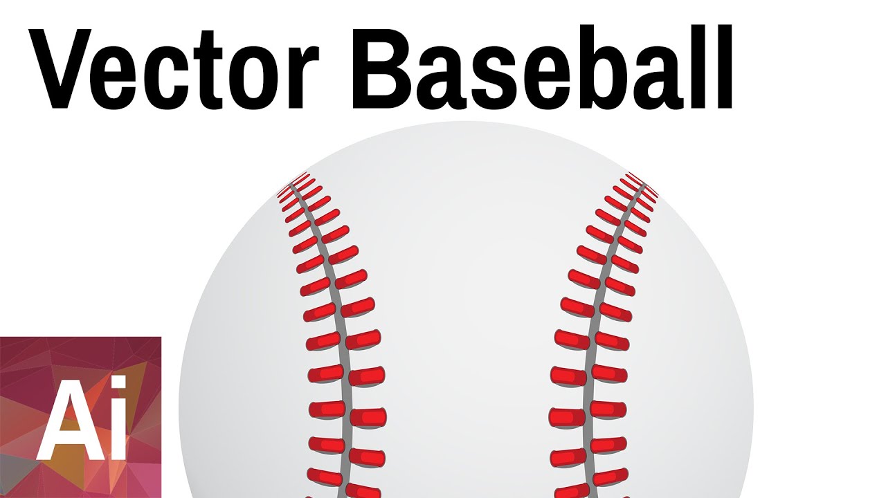 Vector Baseball - Adobe Illustrator Tutorial