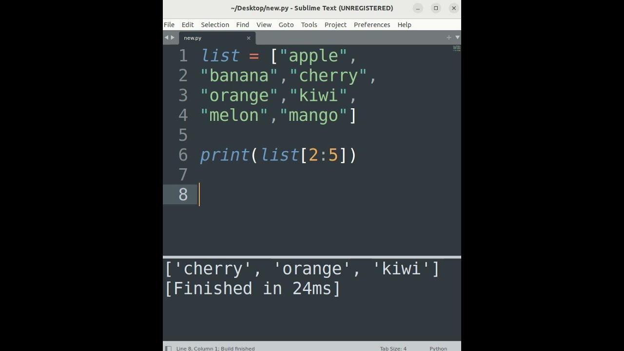 Range of indexes in python #python #pythonprogramming #pythonforbeginners #python3 #pythontutorial