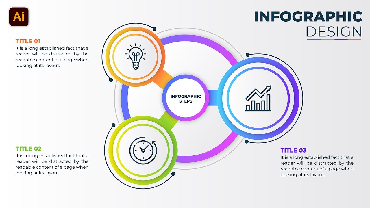Professional Infographic Tutorial in Adobe Illustrator 2021 | Adobe Illustrator Tutorial