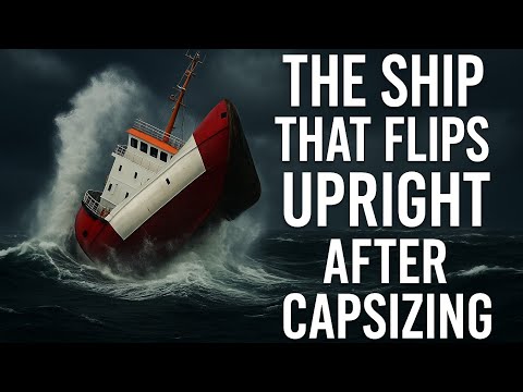 The Ship That Flips UPRIGHT After Capsizing | Unsinkable Engineering #SelfRightingShip #science