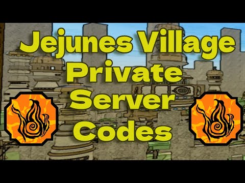 25 Private Server Codes For Jejunes | Shindo Life