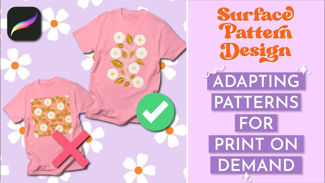 How to Optimise Your Surface Pattern Design Motifs for Print on Demand