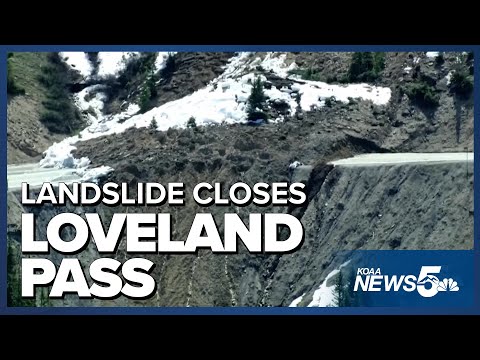 Landslide closes Loveland Pass