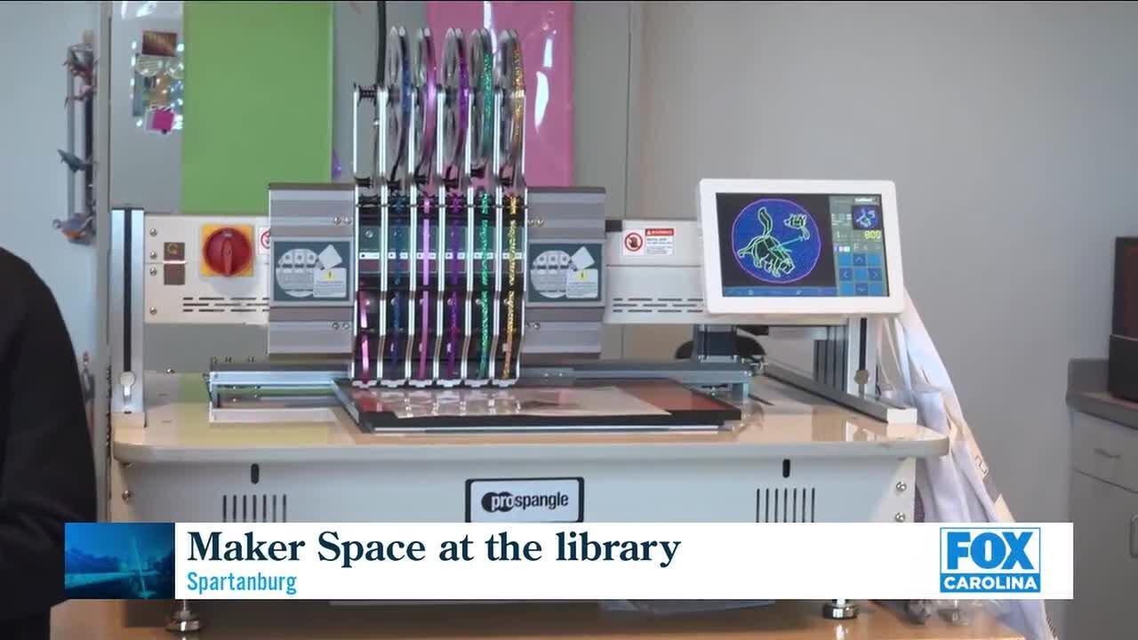 Inside the Maker Lab at Spartanburg County Public Libraries