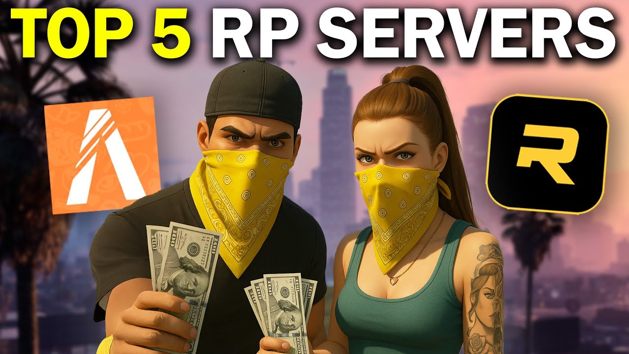 Top 5 Best GTA 5 Roleplay Servers in 2025 (FiveM & RageMP)