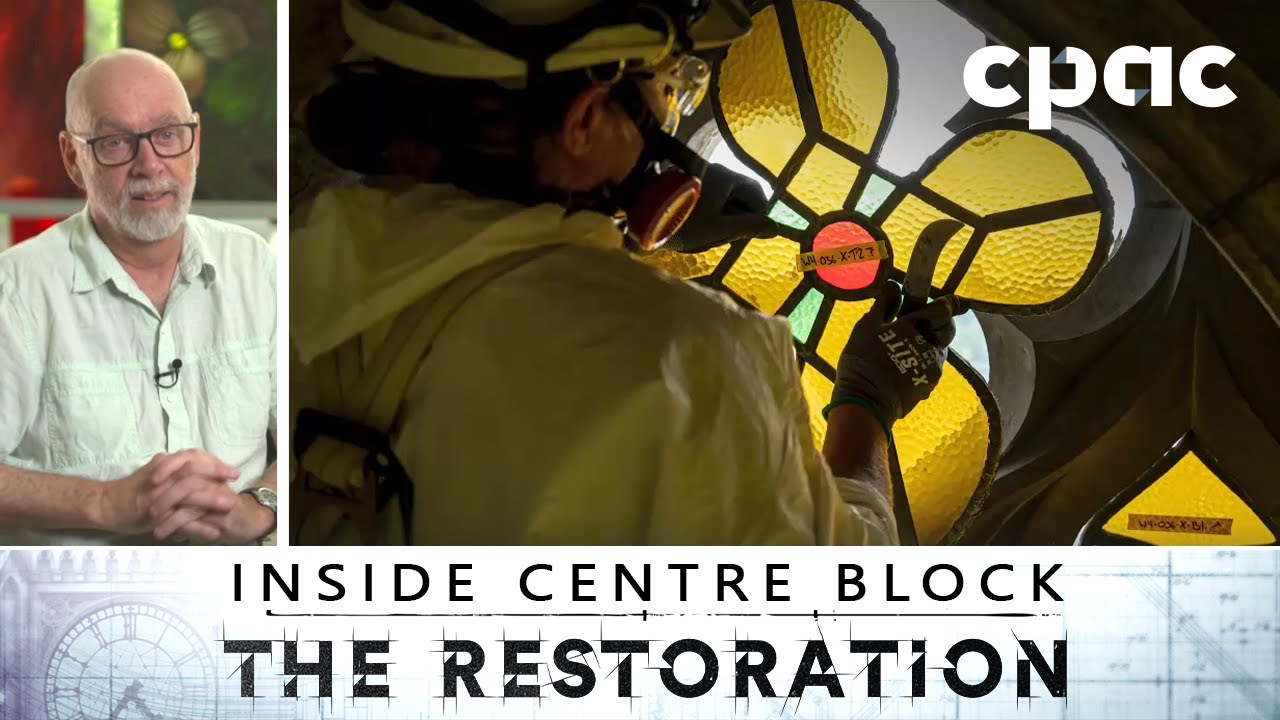 How Centre Block’s stained-glass windows are being restored?