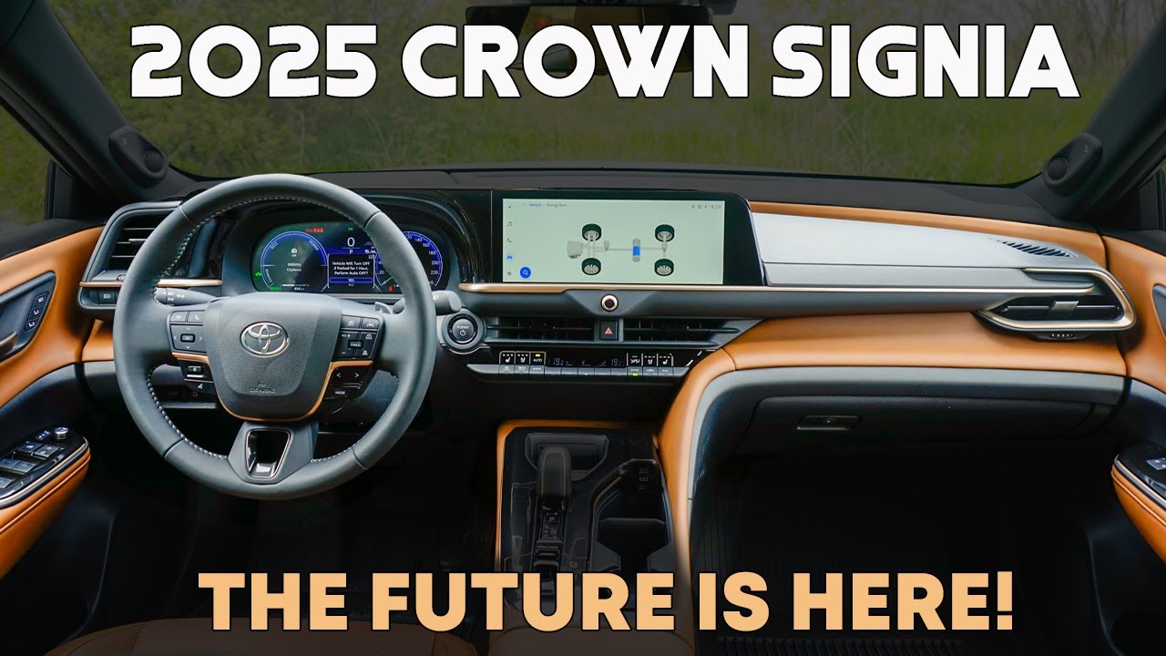 2025 Toyota Crown Signia Interior Detail