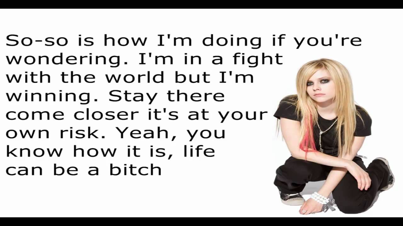 Avril Lavigne - Runaway [Lyrics/Letra]
