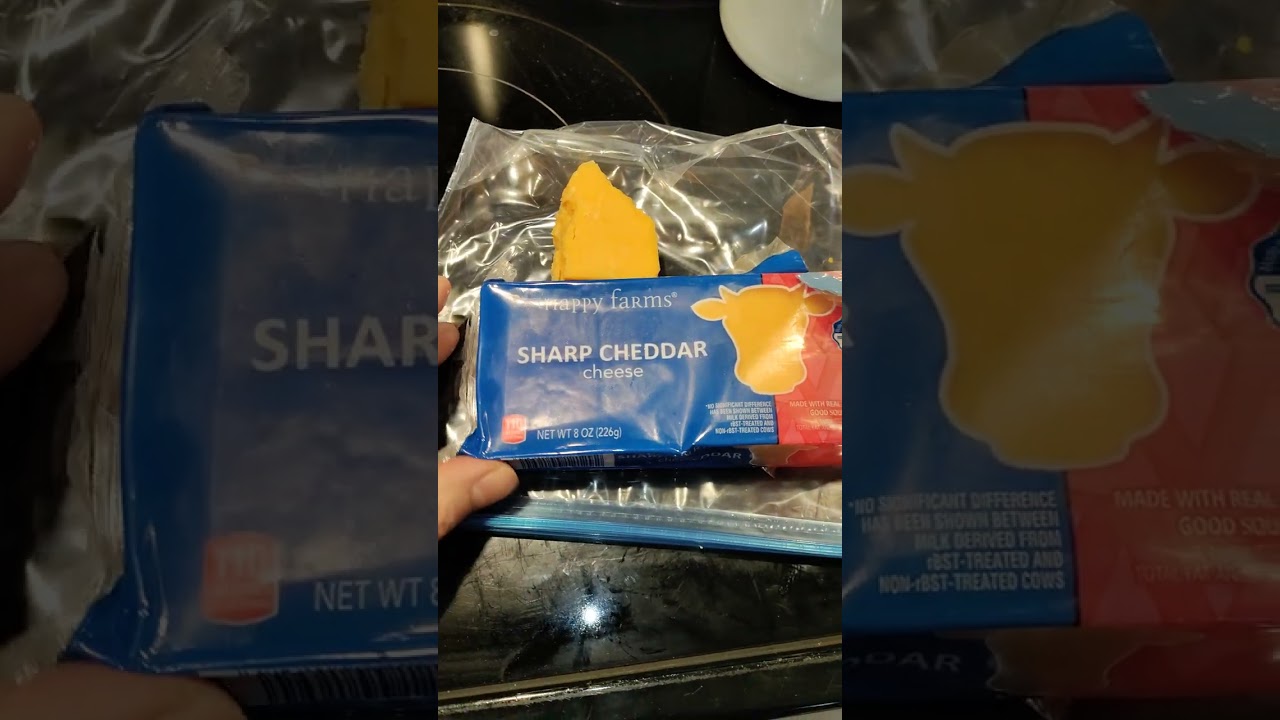 Eating Happy Farms Sharp Cheddar Cheese, Dbn, MI, 5/13/24