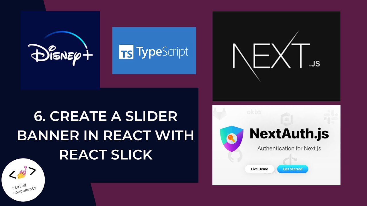 6. Create A Slider Banner In React With React Slick #react #javascript