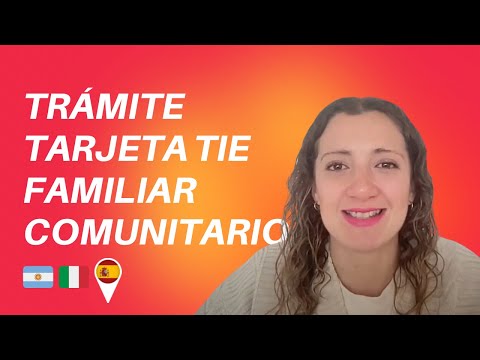 Cómo hacer el trámite de la #TIE de familiar de comunitario 🇪🇺