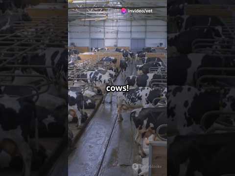 Did You Know Mastitis in Dairy Cows Can Ruin Milk Production?#cattledisease #dairy