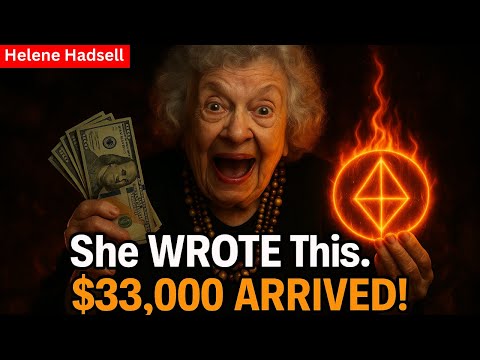 DRAW THIS SYMBOL ON YOUR LEF HAND AND KEEP SILENCE ! Helene Hadsell