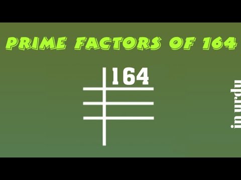 Prime Factors of 164 - Prime Factorization