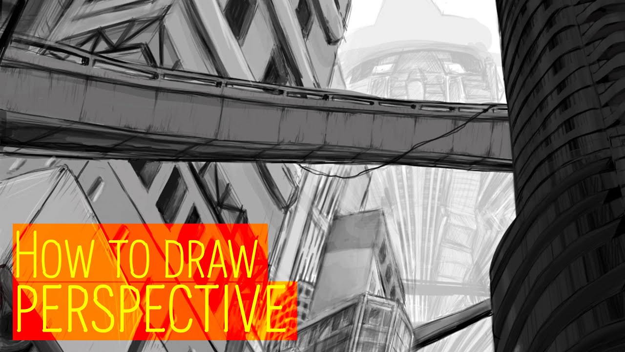 Perspective- Metropolis- Speed painting