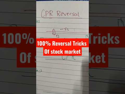 Best Reversal tricks of stock market #banknifty #nifty #trading #shorts #cpr #youtubeshorts