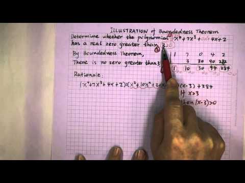 boundedness theorem